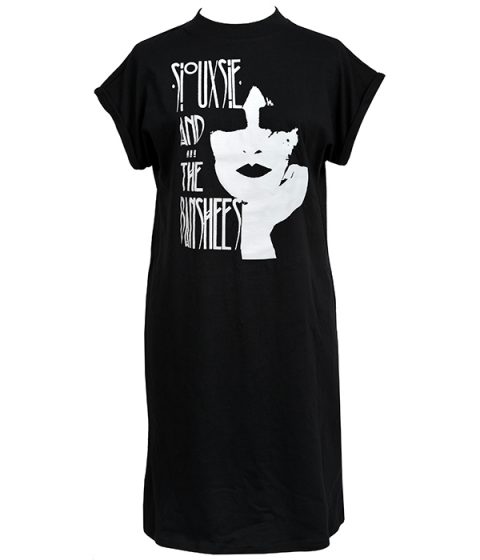 Siouxsie and the Banshees Gothic Punk T-Shirt Dress | Punk Dress